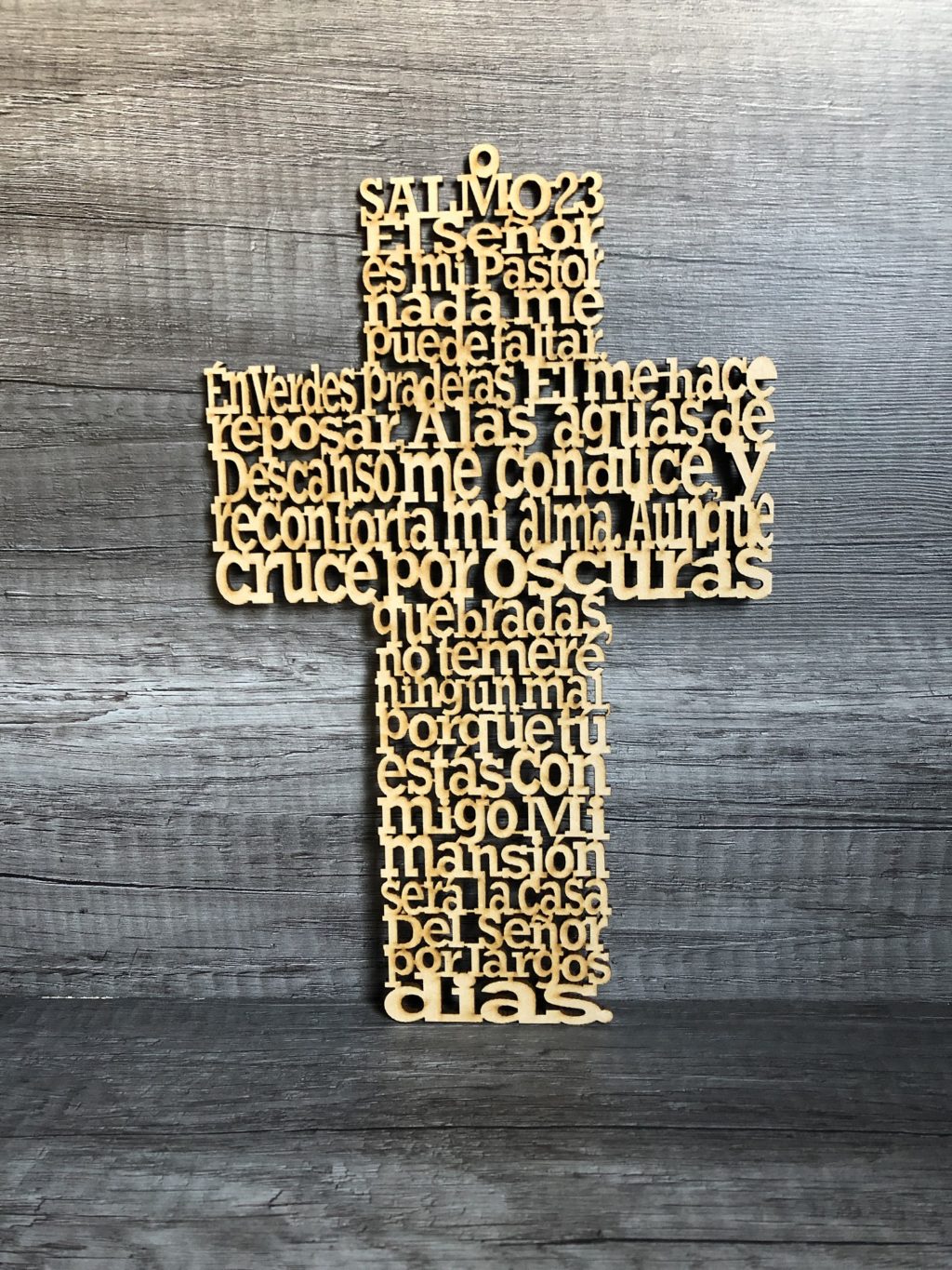 CRUZ SALMO 23 GRANDE – MADERITAS